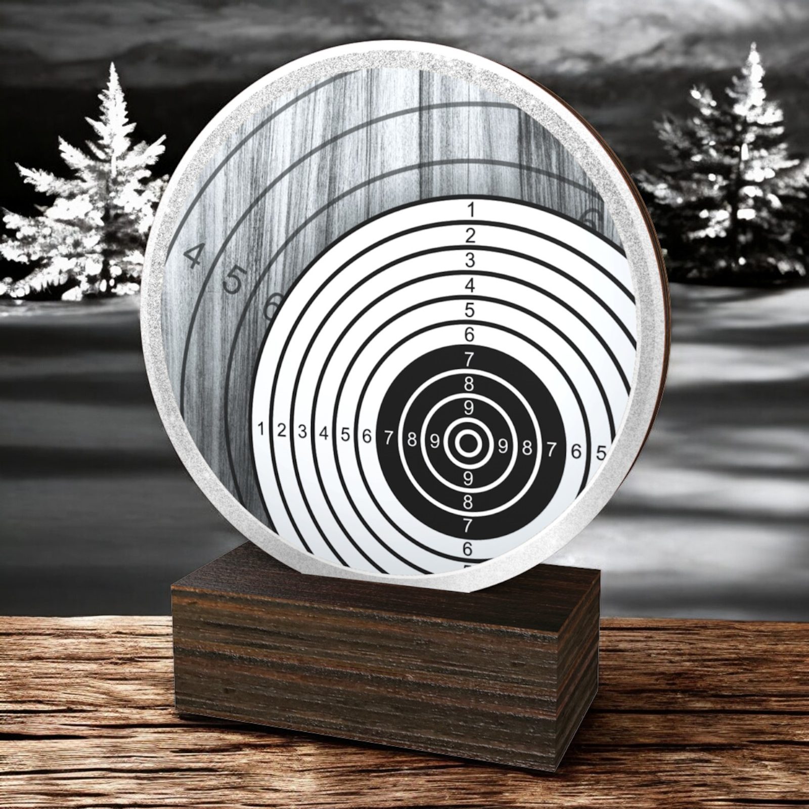 Holt Classic Shooting Target Wood Trophy | Trophy Monster
