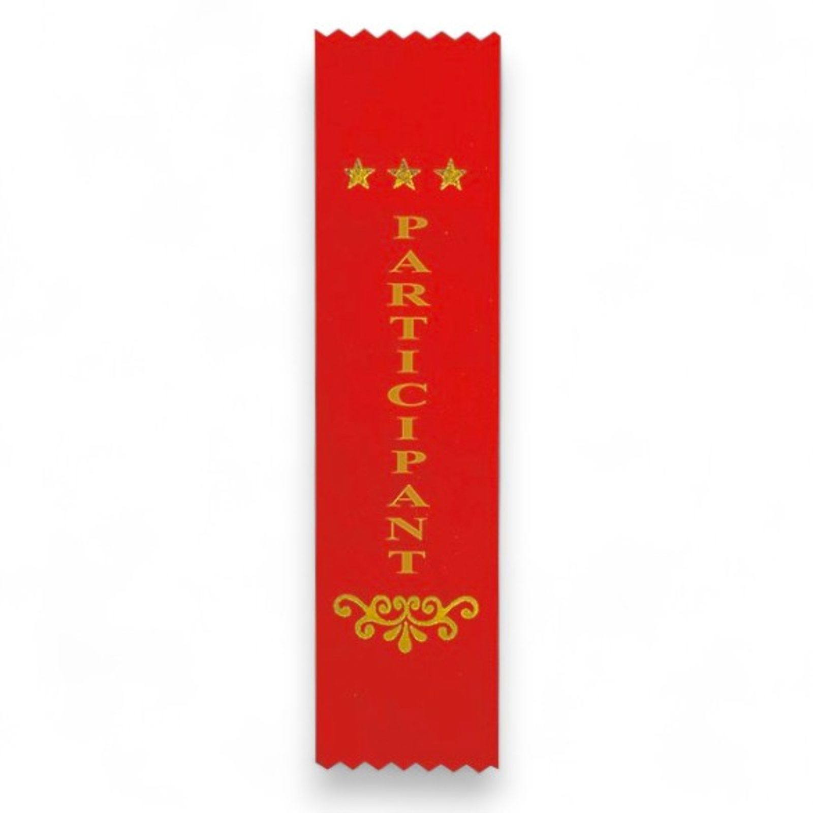 Recognition Participation Ribbon Pennant | Trophy Monster
