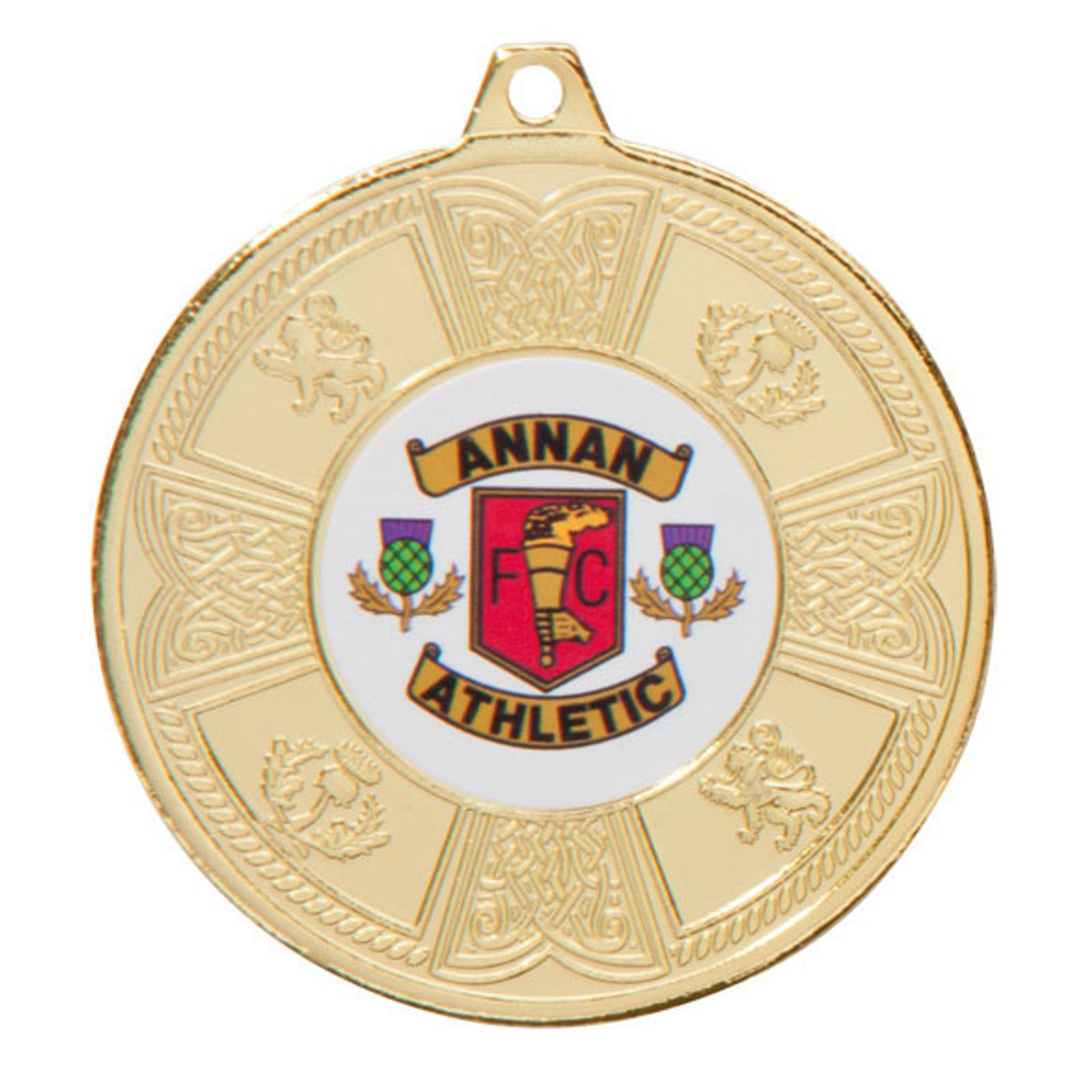 Balmoral Logo Insert Gold Medal 50mm | Trophy Monster