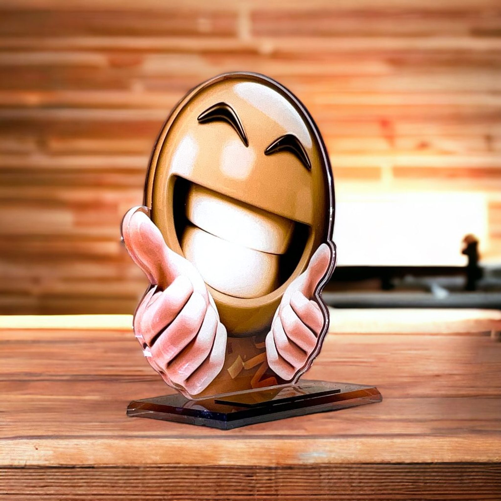 Cannes Classic Smiley Face Emoji Trophy | Childrens Trophies | Trophy ...