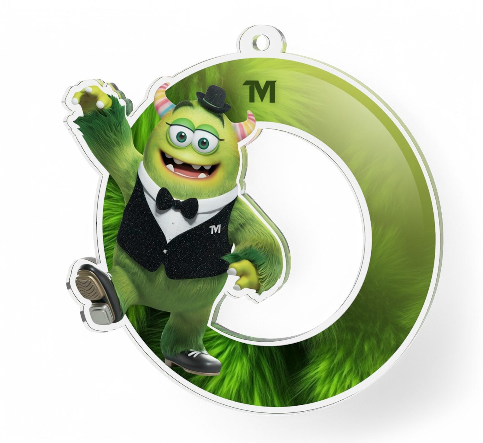 "Bojangles" The Tap Dance Trophy Monster Inspire Medal | Trophy Monster