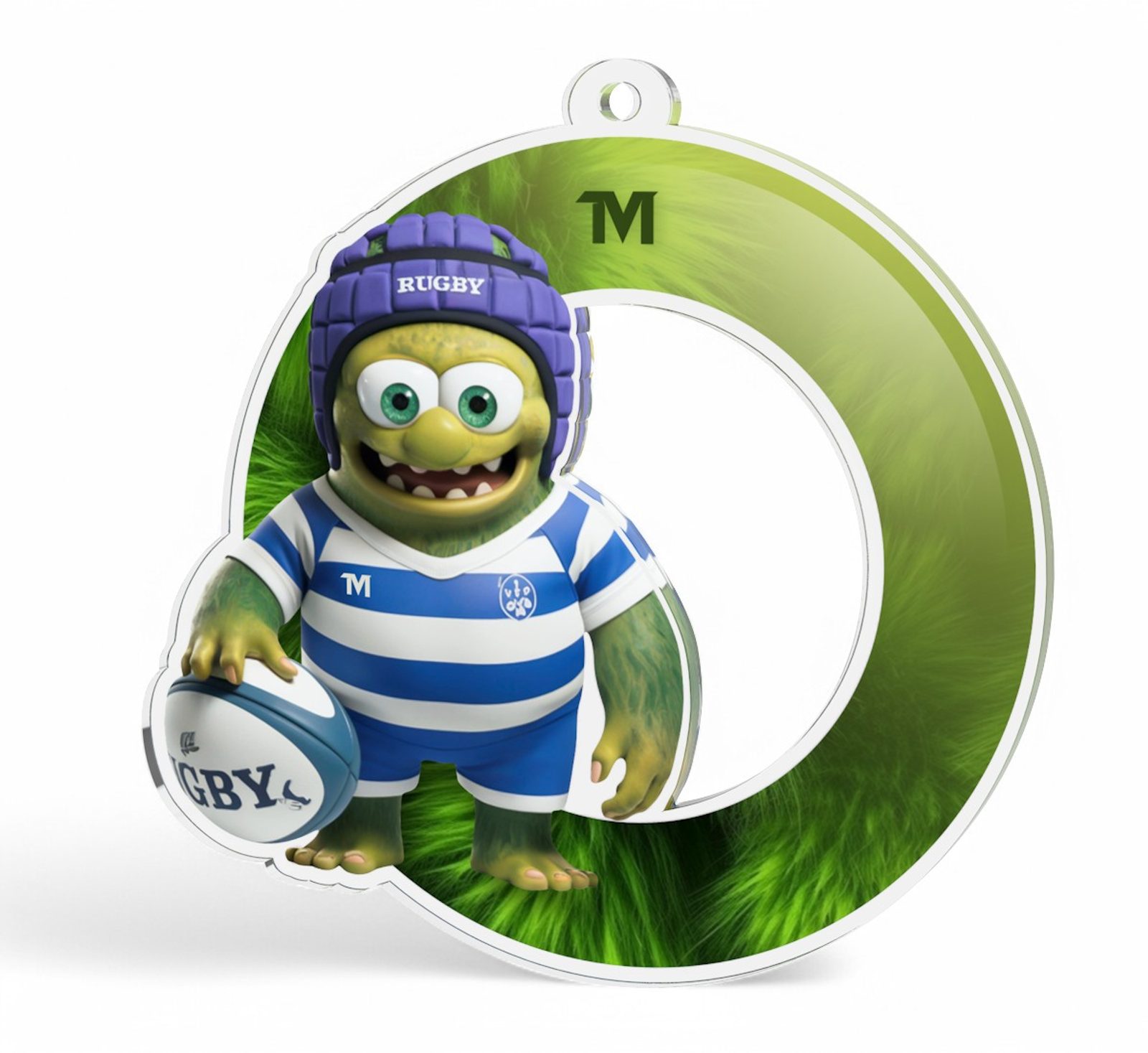 "Ruckster" The Rugby Trophy Monster Inspire Medal | Trophy Monster