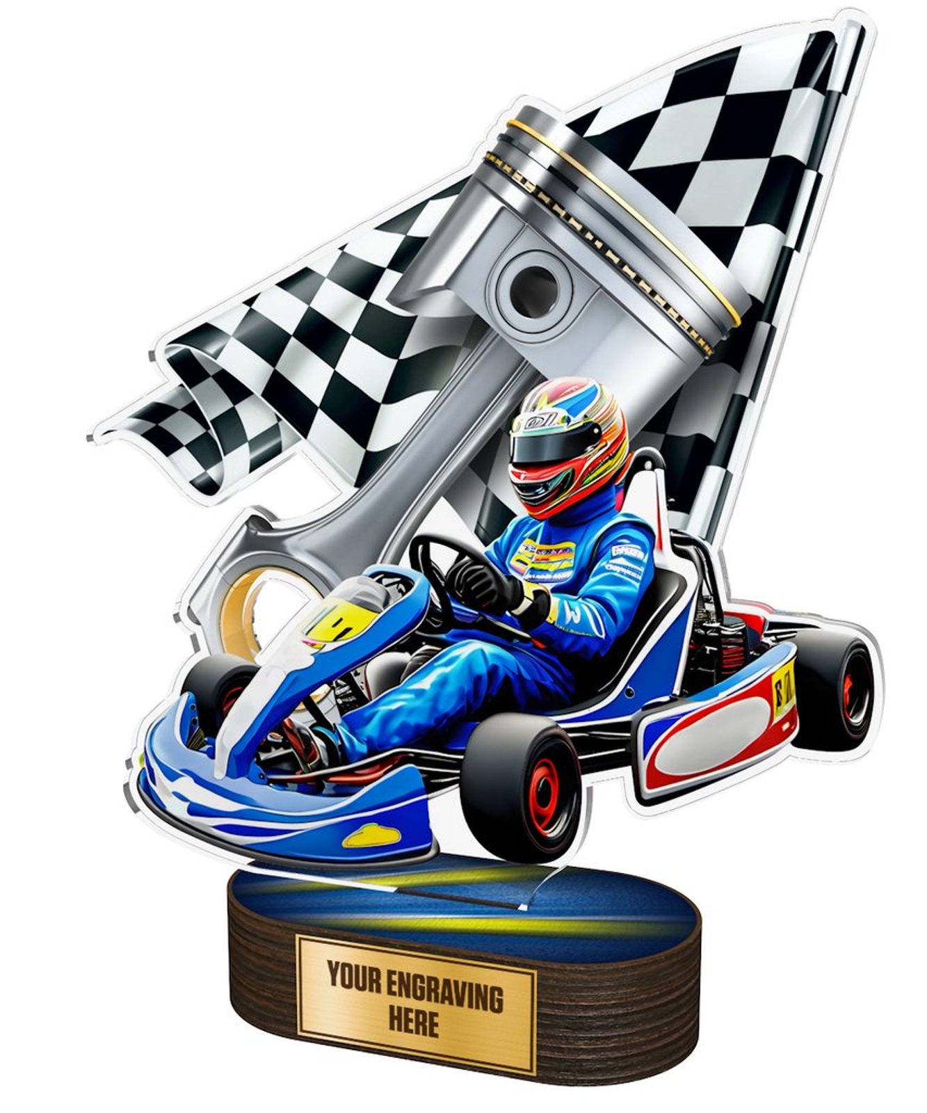 Altus Go Kart Trophy | Trophy Monster