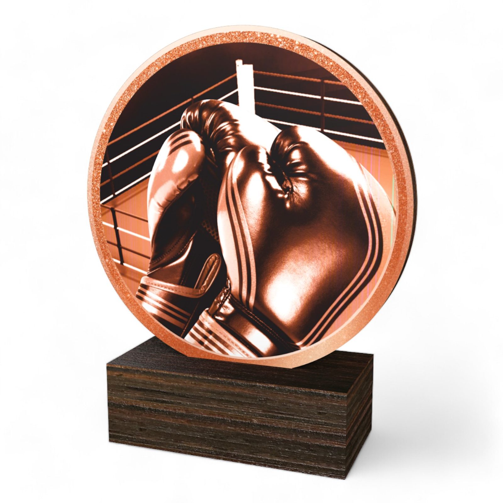 Holt Classic Boxing Real Wood Trophy | Trophy Monster