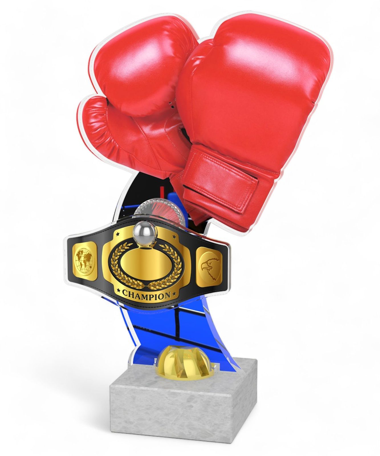 Vienna Boxing Champion Belt Trophy | Trophy Monster
