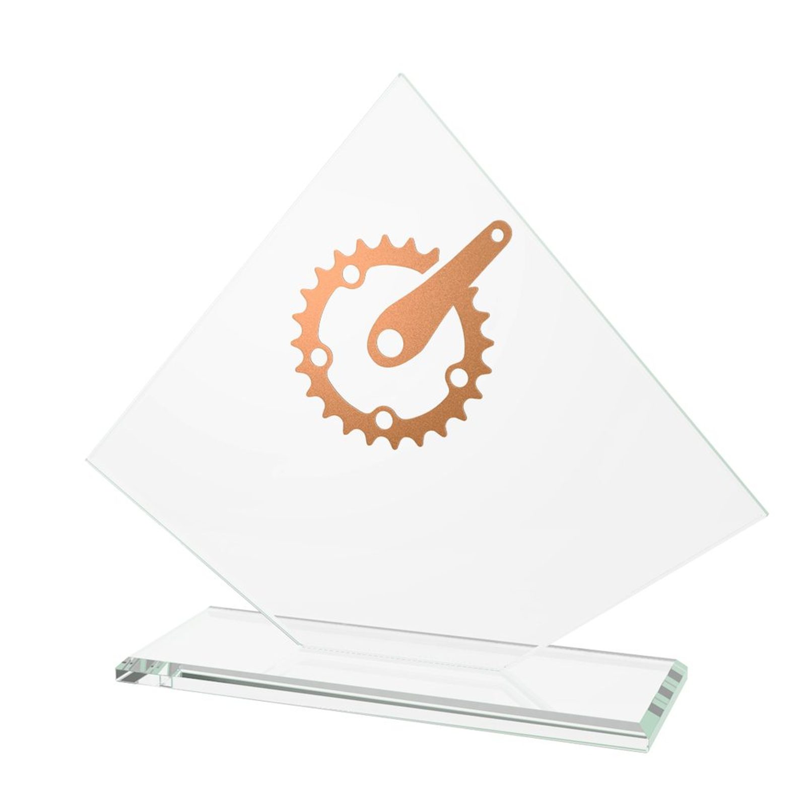 Vanguard Glass and Metal Fusion Cycling Trophy | Trophy Monster