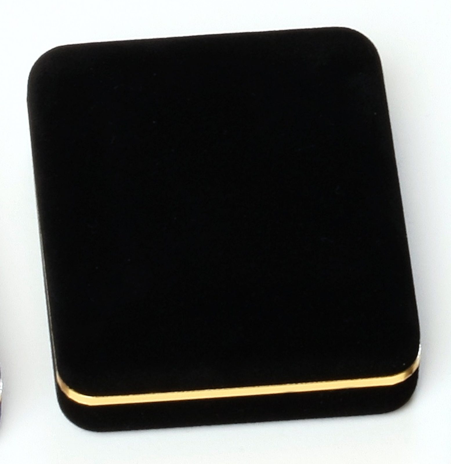 Deluxe Velour Medal Box Black 50mm | Trophy Monster