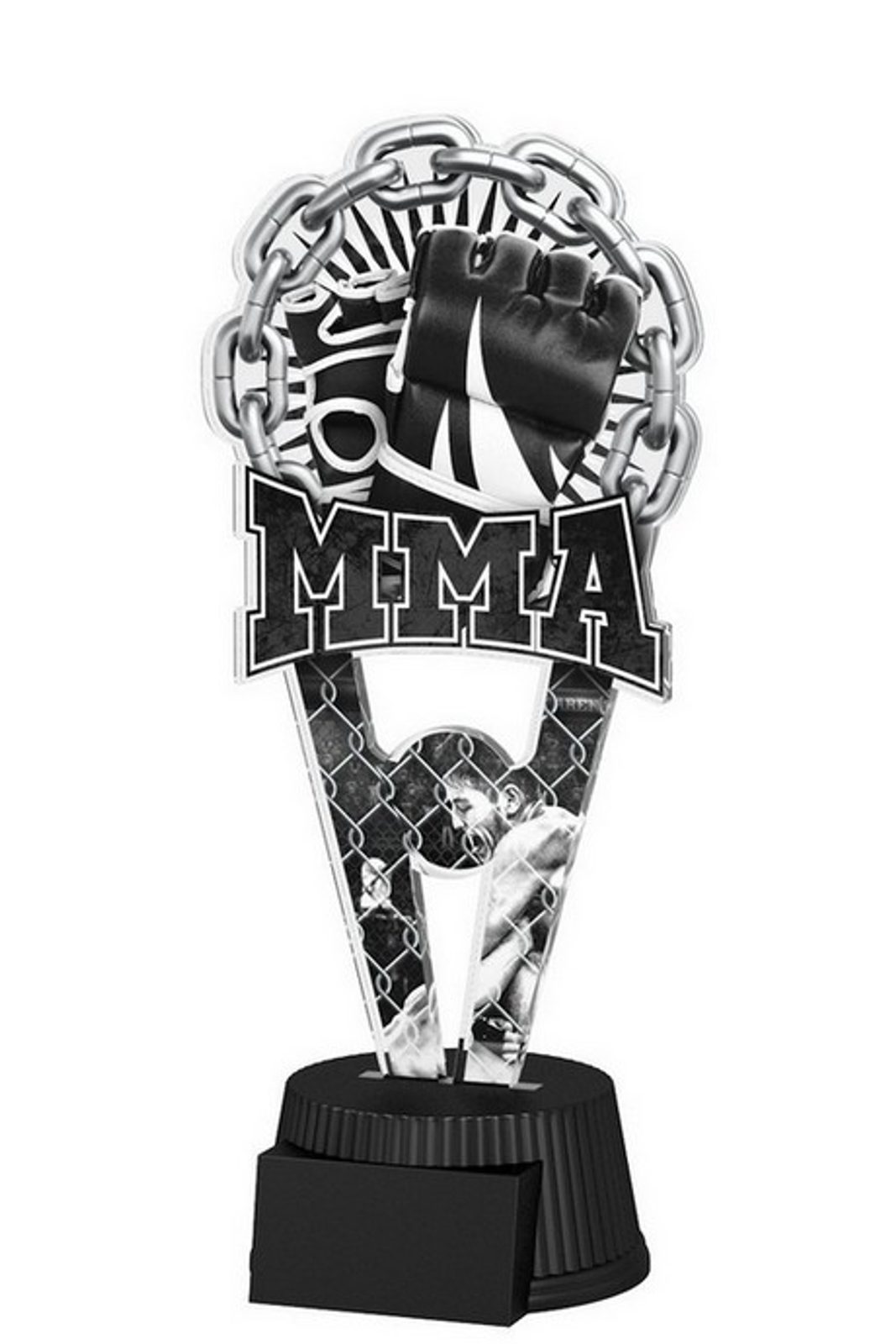 Oxford MMA Trophy | Trophy Monster