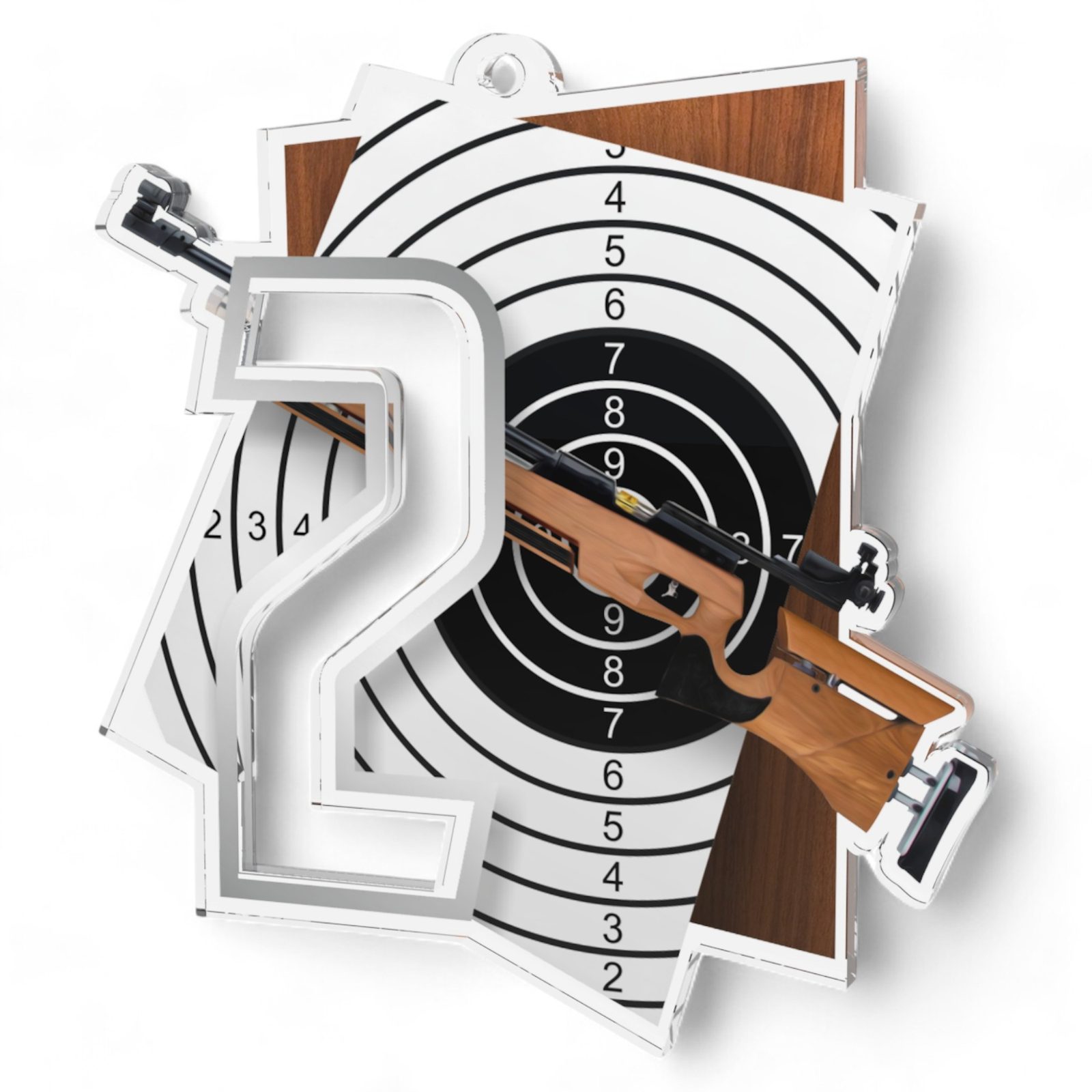 Poznan Rifle Shooting Number 2 Medal | Trophy Monster