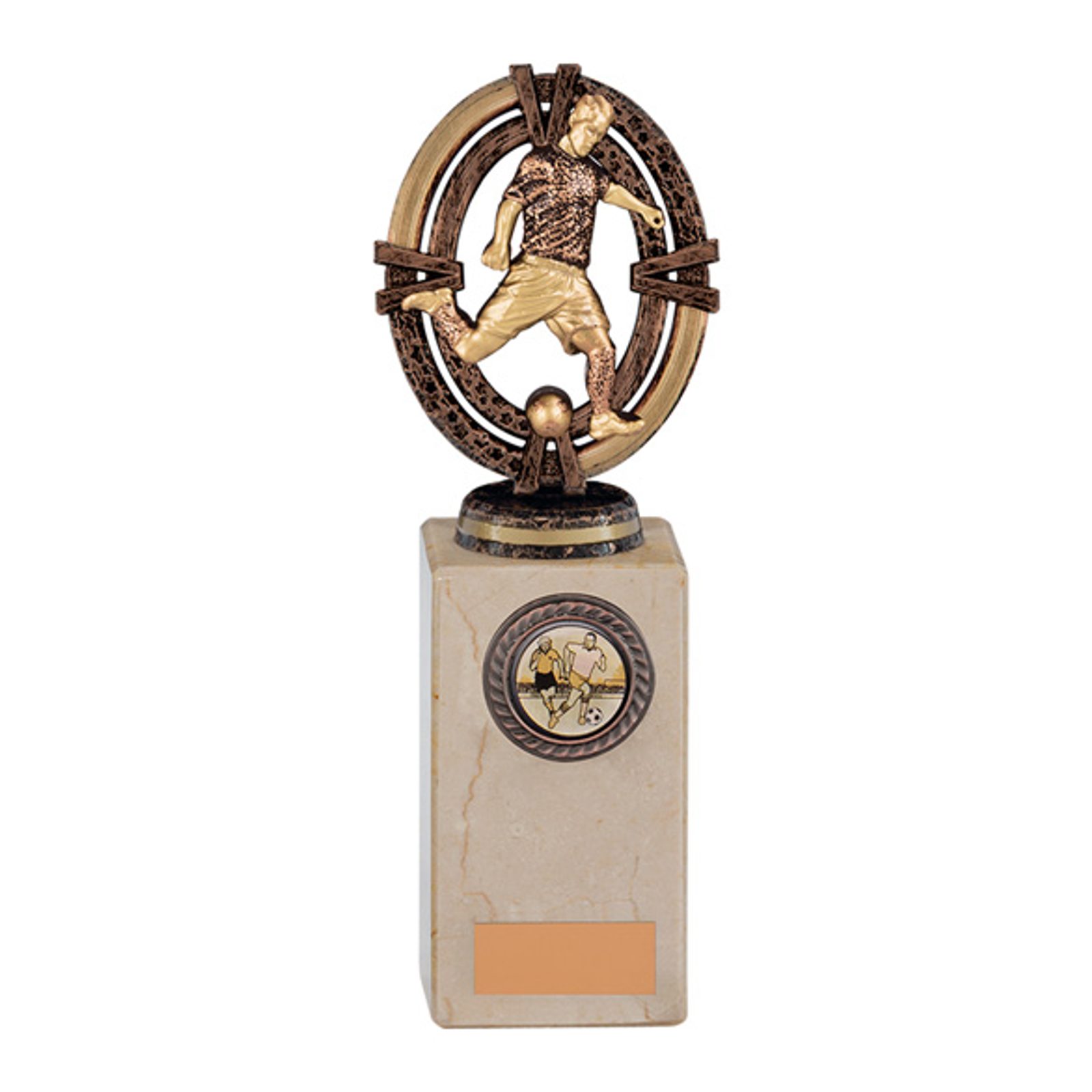 Maverick Legend Football Player Trophy (FREE LOGO) | Trophy Monster