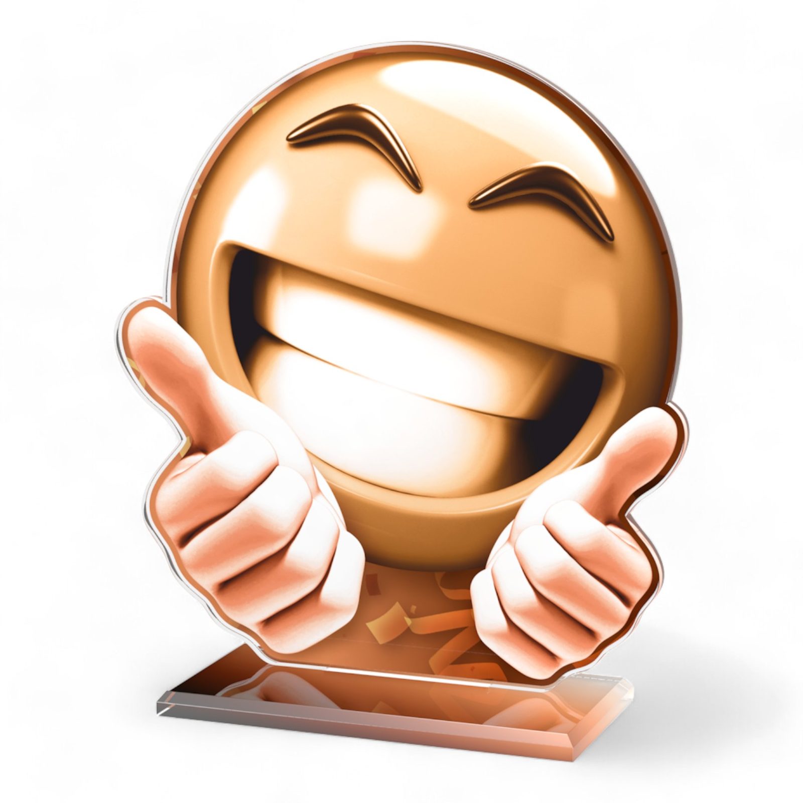 Cannes Classic Smiley Face Emoji Trophy | Childrens Trophies | Trophy ...