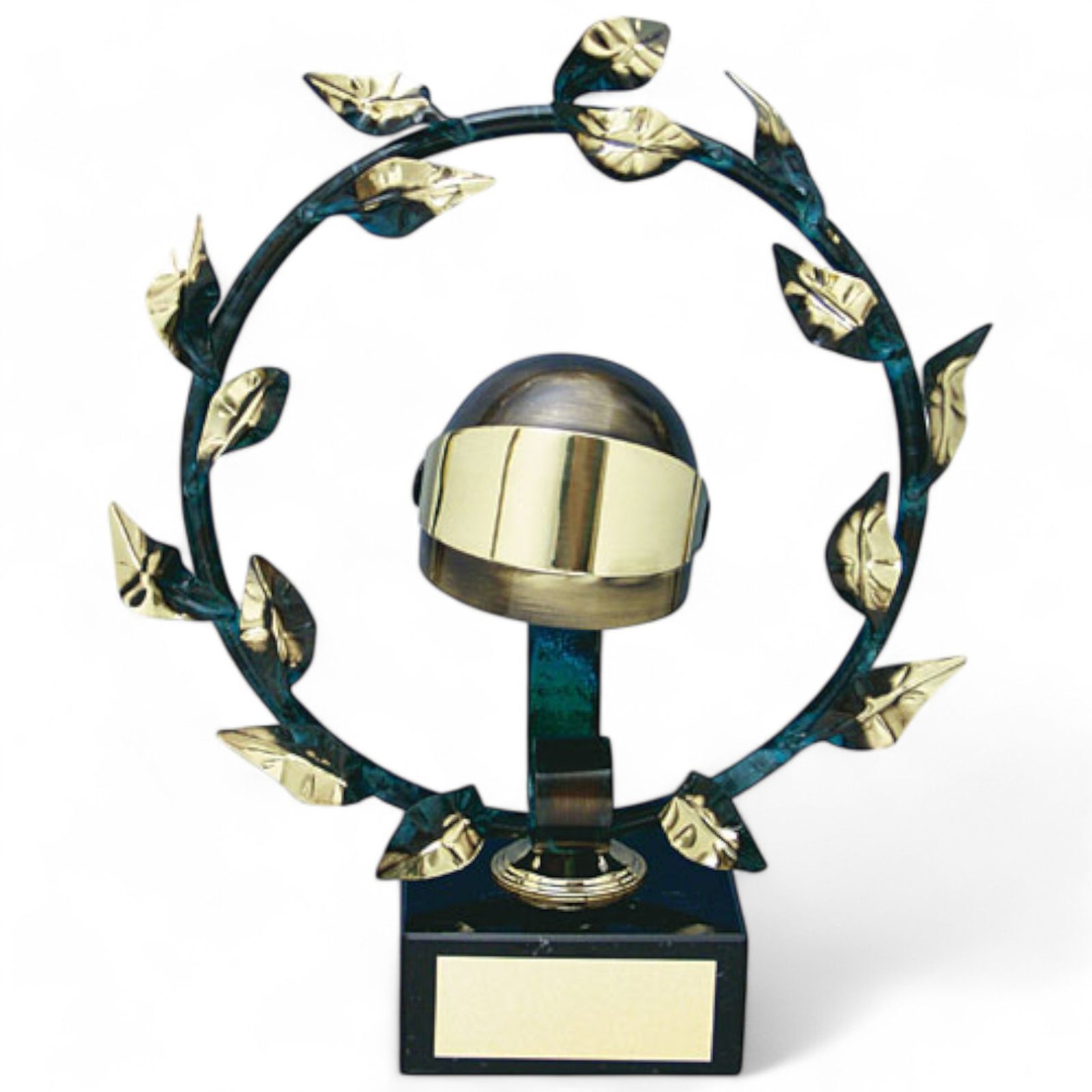 Zaragoza Motorsports Laurel Handmade Metal Trophy | Trophy Monster