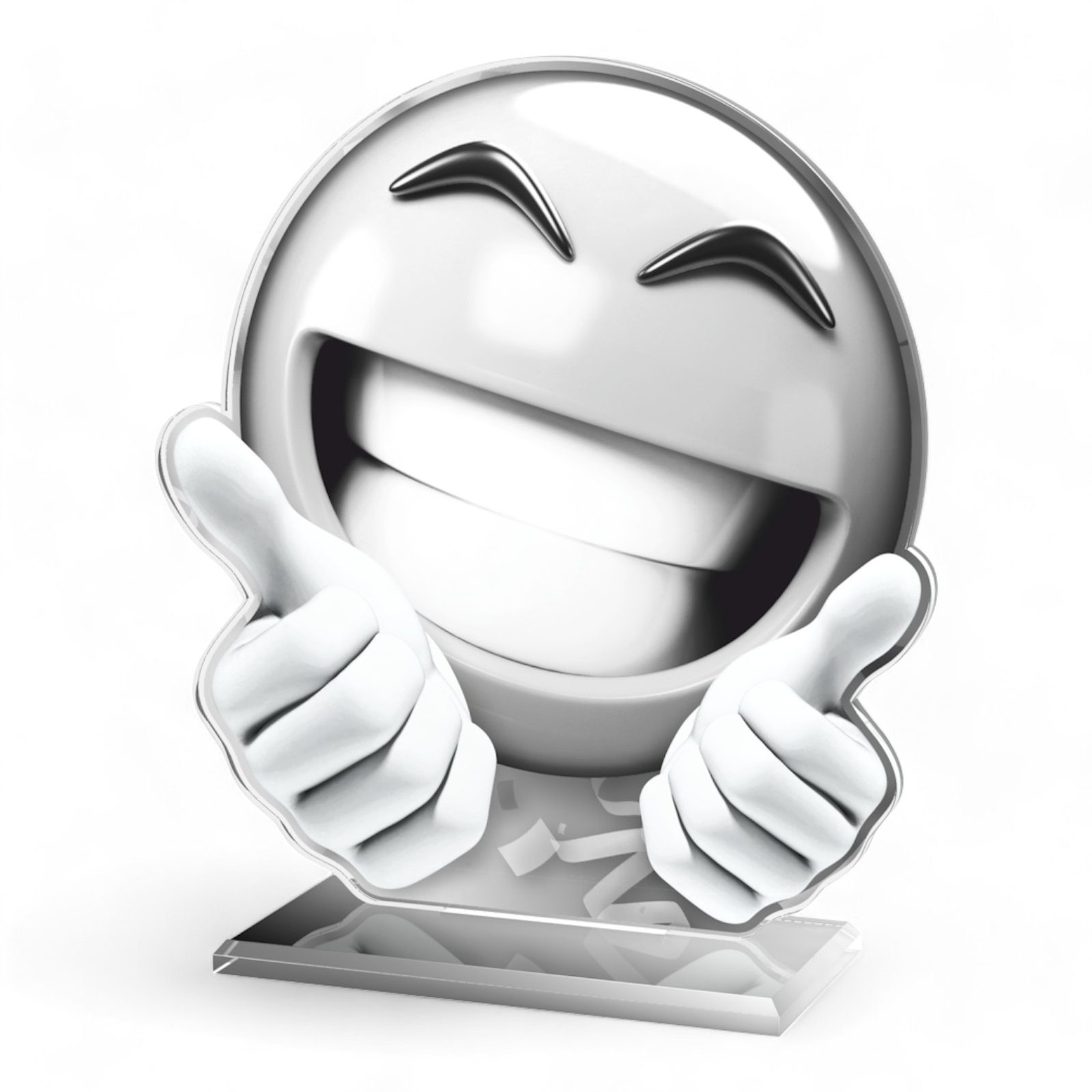 Cannes Classic Smiley Face Emoji Trophy | Childrens Trophies | Trophy ...