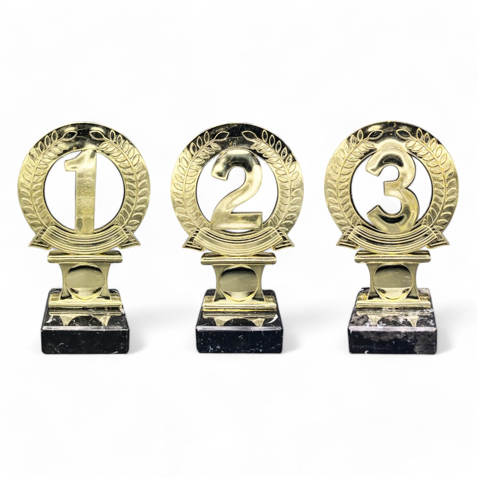 Trinity Gold 1st/2nd/3rd Place Logo Insert Trophies | Trophy Monster