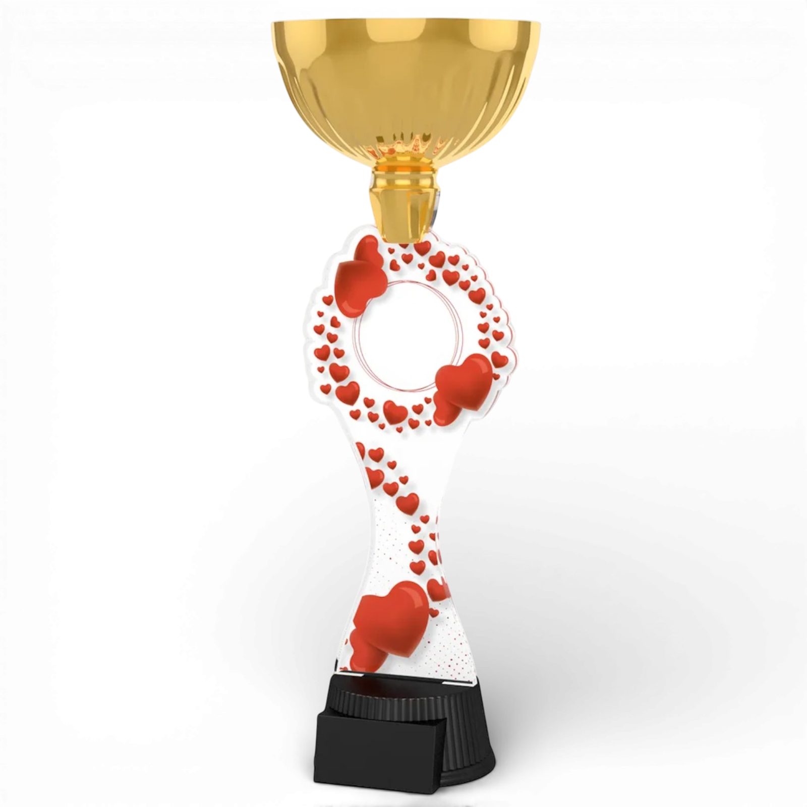 Perfect Match Heart Gold Cup | Trophy Monster