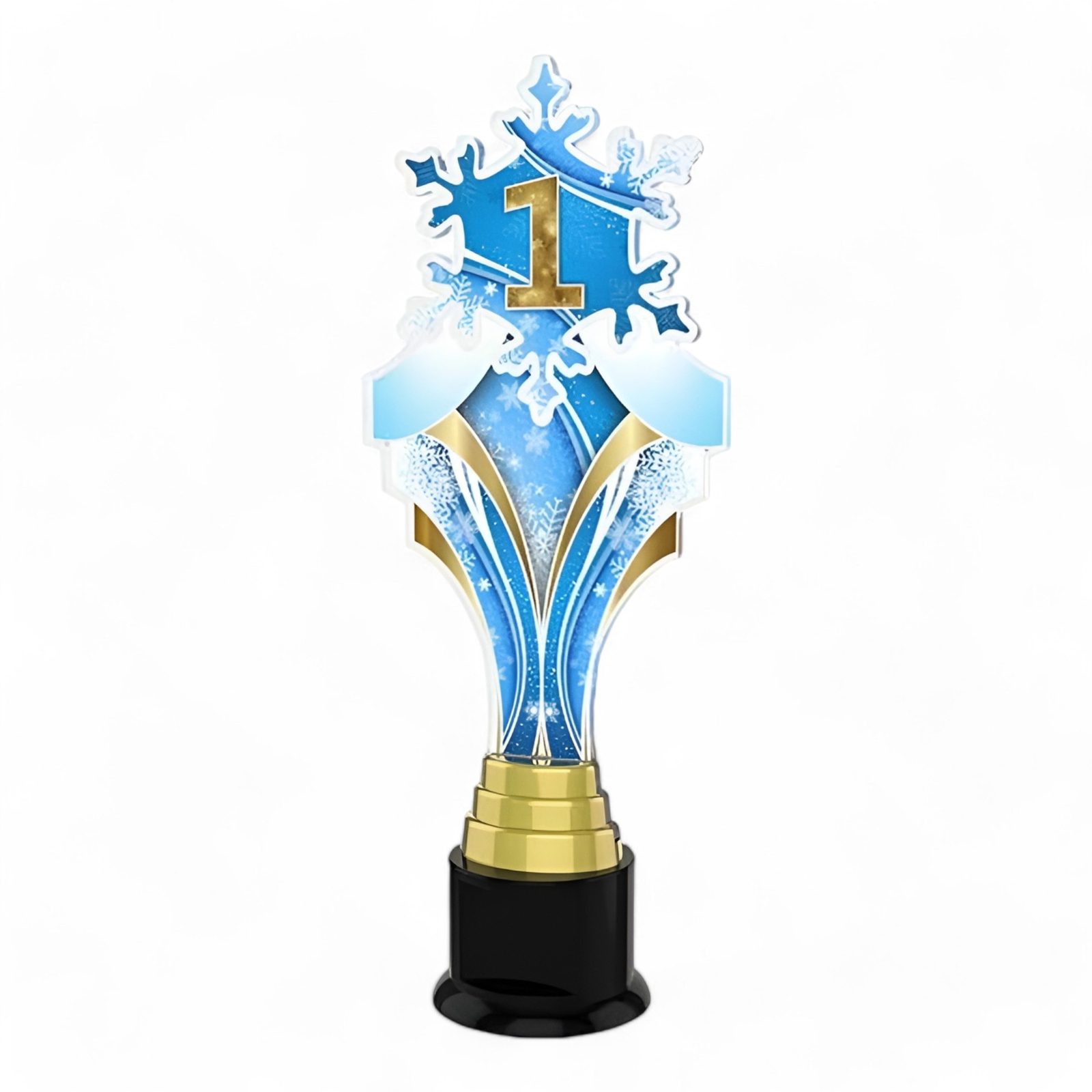 Verbier 1st Place Snowflake Trophy | Trophy Monster