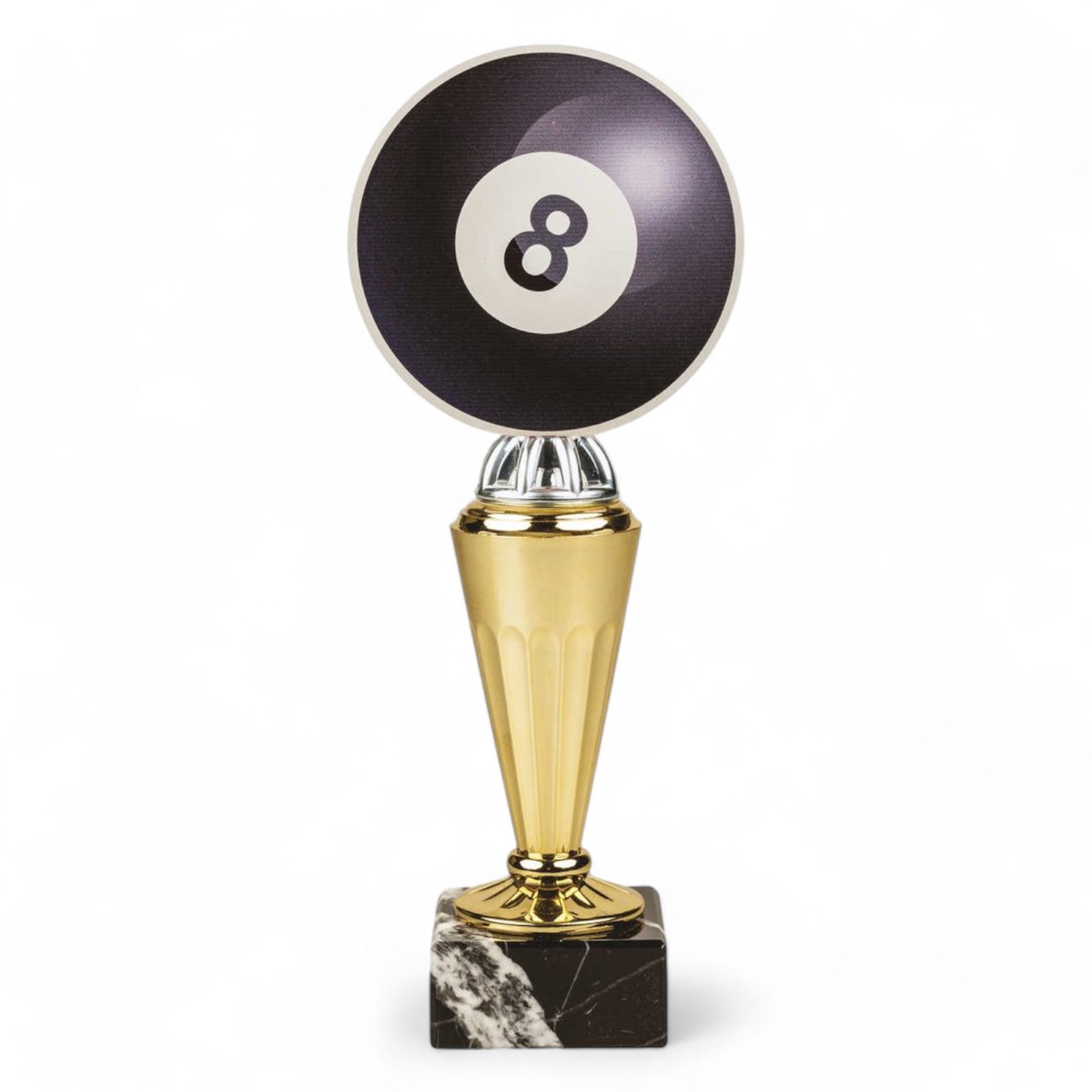 Capri Pool 8 Ball Trophy | Trophy Monster