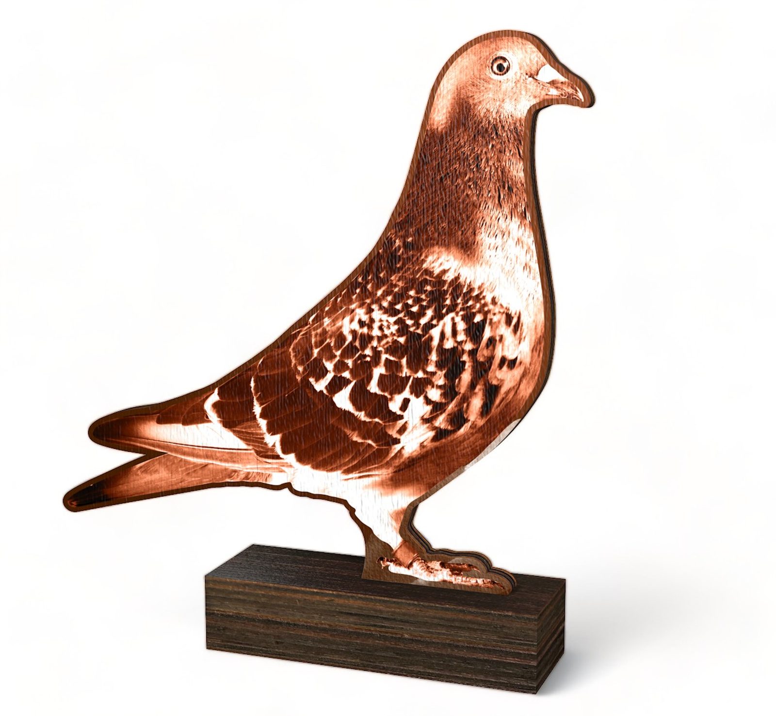Sierra Classic Pigeon Real Wood Trophy | Trophy Monster