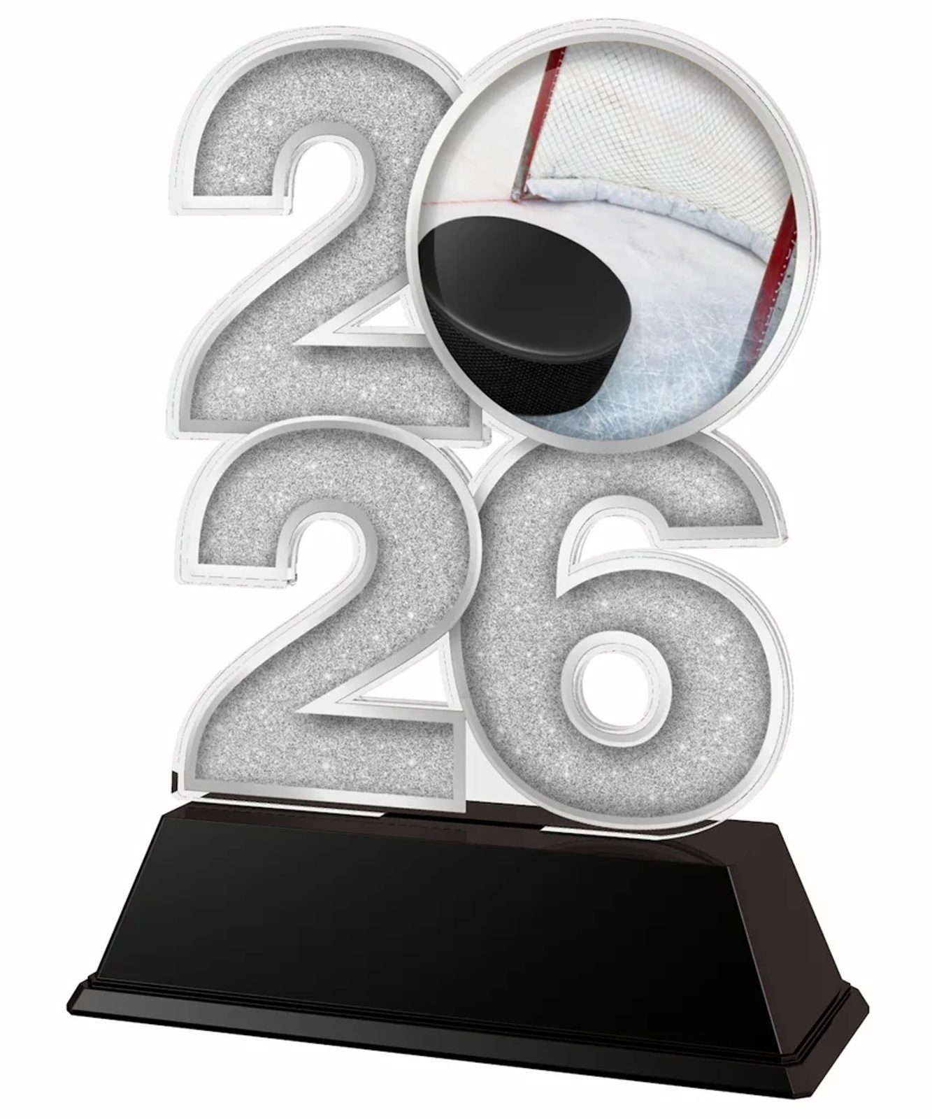 Ice Hockey Year Trophy – Sports Award with Year Selection | Trophy Monster