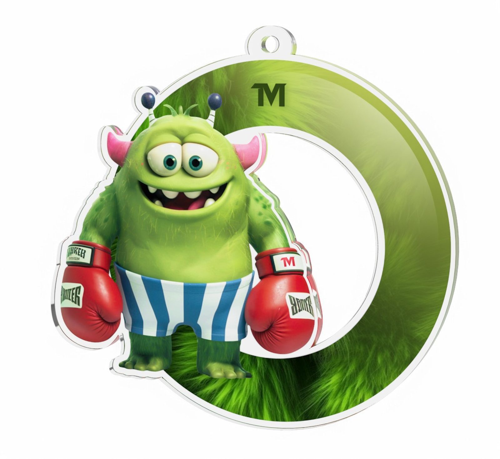 "Punchkin" The Boxing Trophy Monster Inspire Medal | Trophy Monster