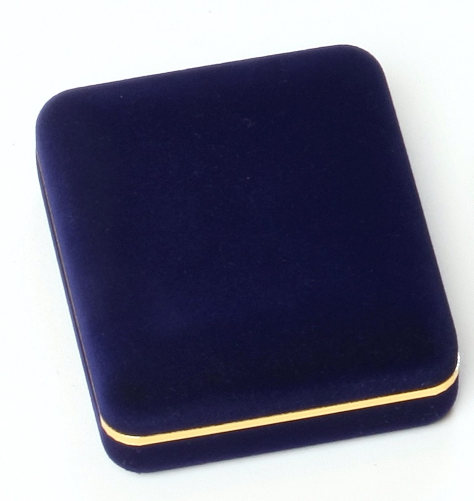 Deluxe Velour Medal Box Blue 70mm | Trophy Monster