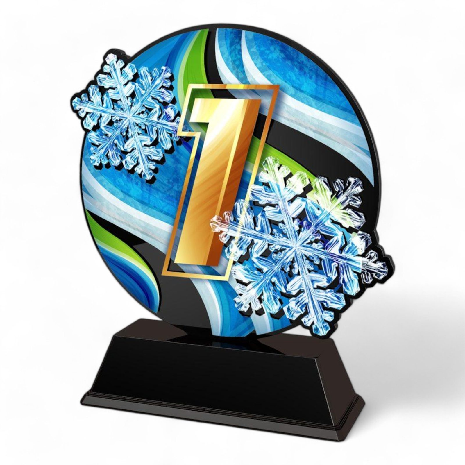 Avoriaz 1st Place Snowflake Trophy | Trophy Monster