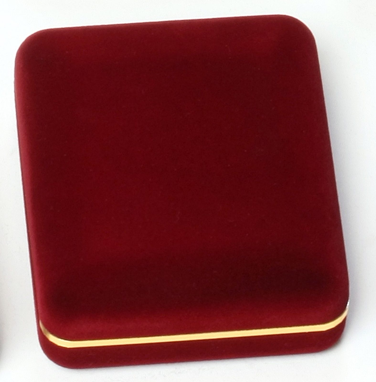 Deluxe Velour Medal Box Red 60mm | Trophy Monster