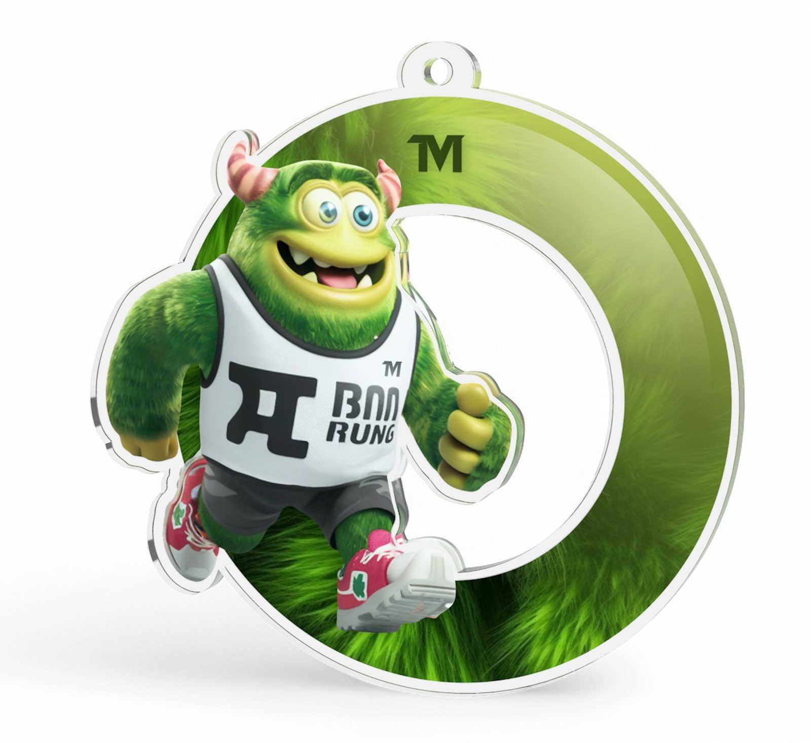 "Dashkin" The Running Trophy Monster Inspire Medal | Trophy Monster