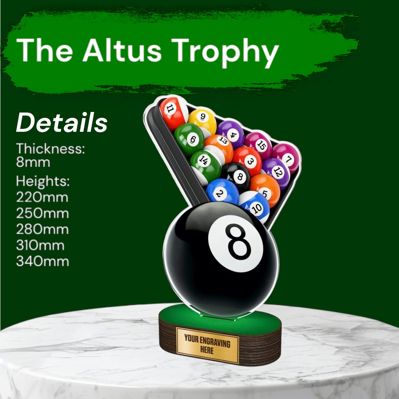 Altus Pool Trophy | Trophy Monster