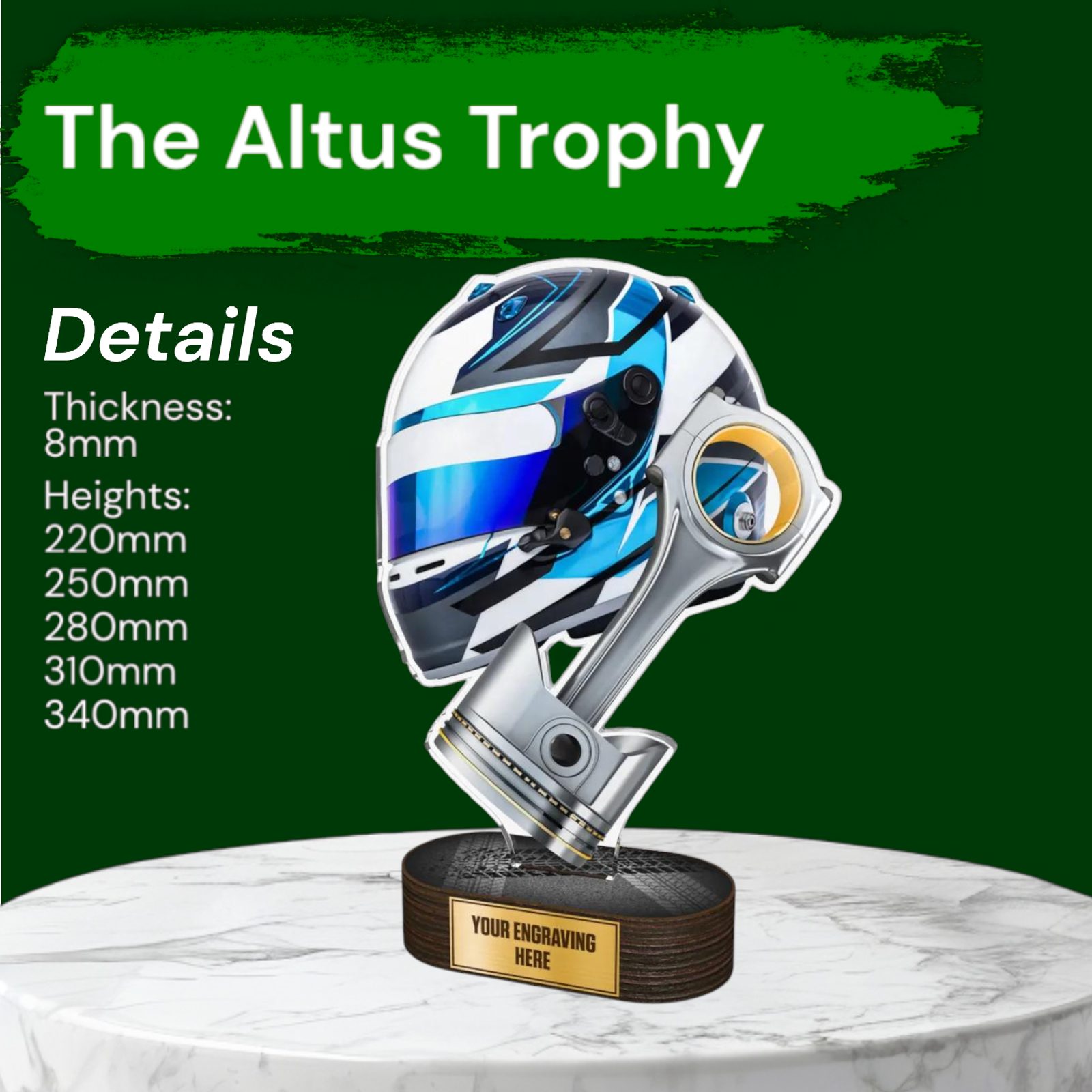Altus Motor Racing Trophy | Trophy Monster