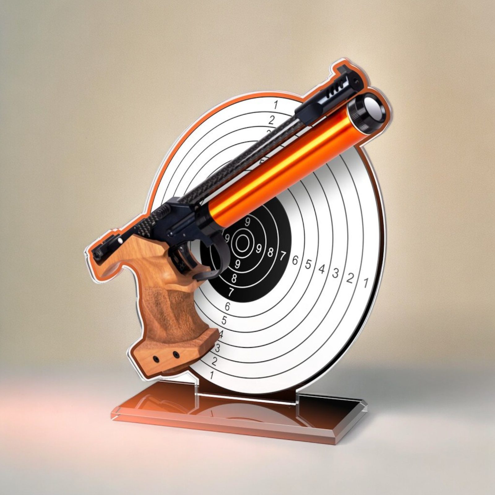 Cannes Pistol Shooting Trophy | Trophy Monster