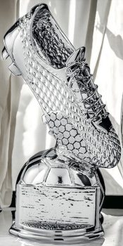 Iconic Silver Boot Trophy | Trophy Monster
