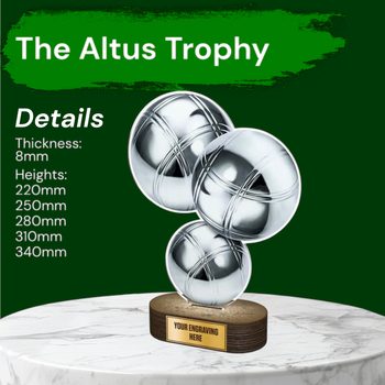 Altus Petanque Trophy | Trophy Monster