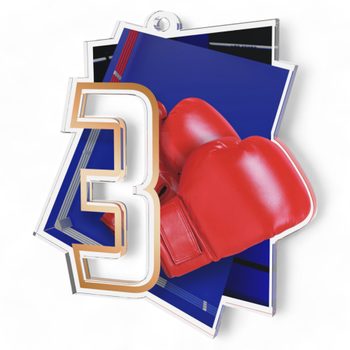 Poznan Boxing Number 3 Medal | Trophy Monster