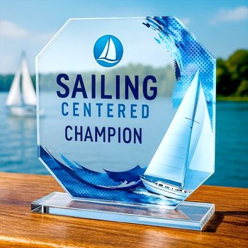 Hopper Sailing Glass Award | Trophy Monster