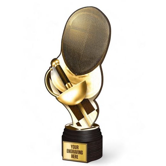 Frontier Classic Real Wood Fencing Trophy | Trophy Monster