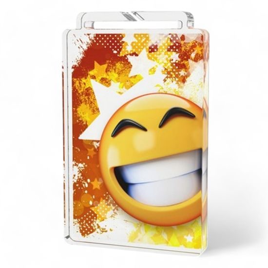 Athena Emoji Smiley Face Medal | Trophy Monster