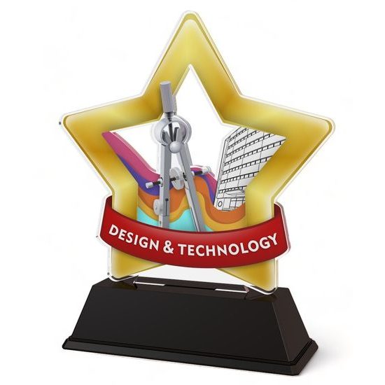 Mini Star Design & Technology Trophy | Trophy Monster