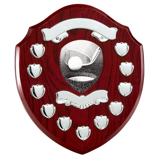 Northumbria Golf Rosewood Wooden 11 Year Annual Shield | Trophy Monster