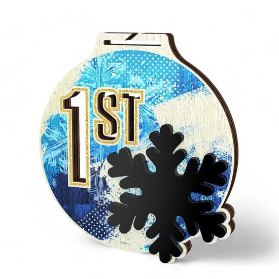 Highgrove Fusion Snowflake First Place Gold Medal | Trophy Monster