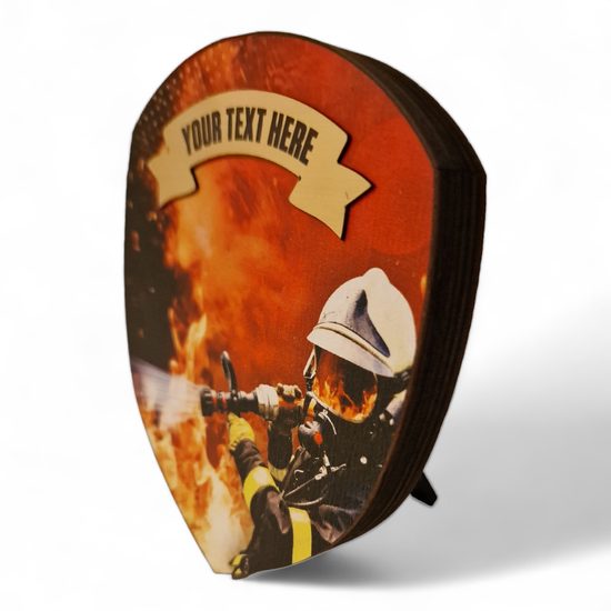 Regal Birchwood Firefighters Shield | Trophy Monster