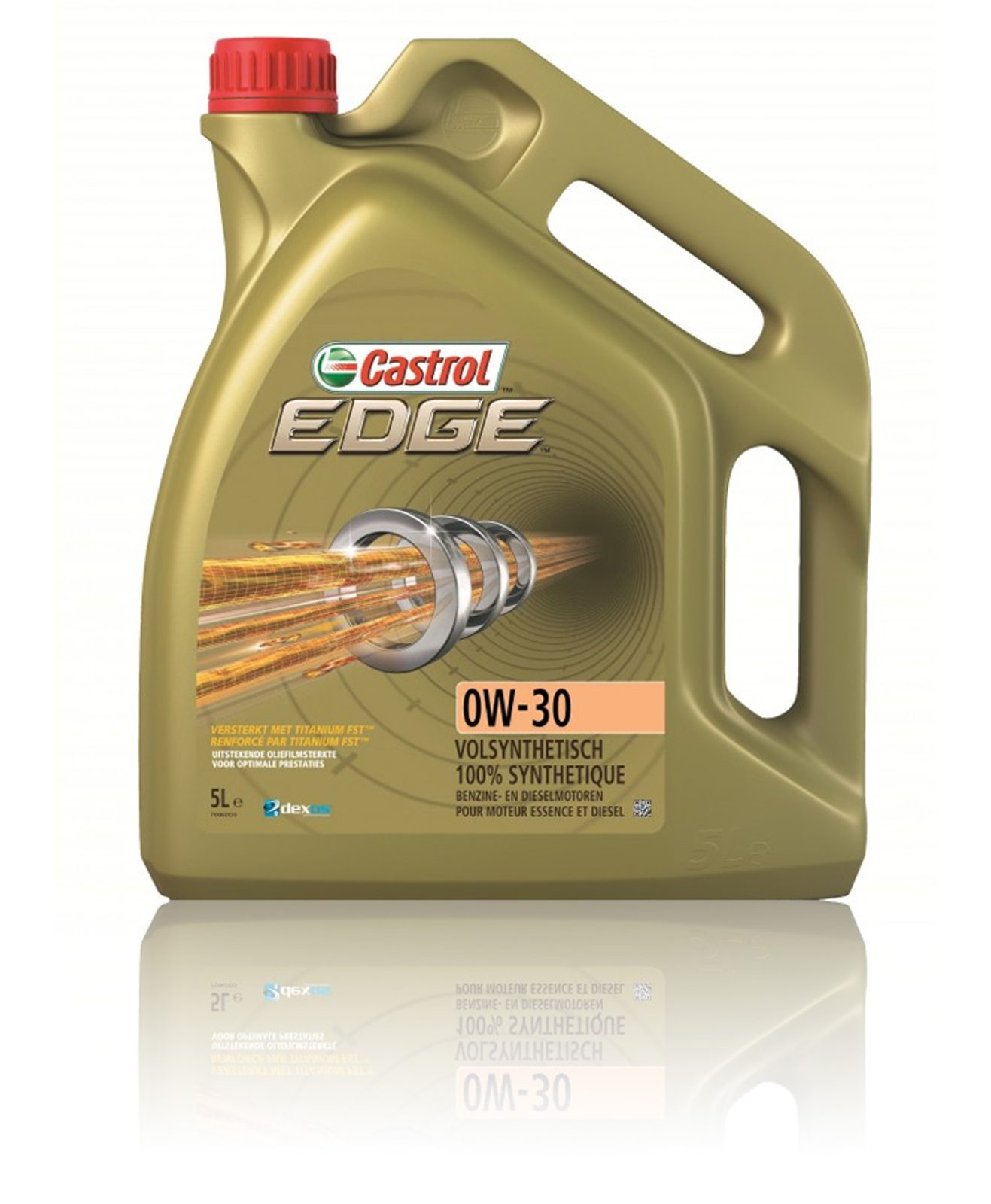 Mojeoleje.cz - Castrol Edge Titanium FST 0W-30 5L - CASTROL - SAE 0W-30 ...