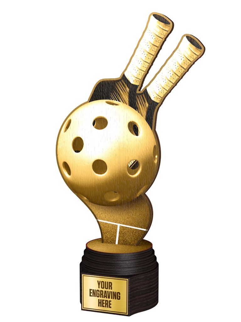 Trofeo Frontier de Pickleball - Diseño Ecológico | Trophy Monster ⭐ Mexico