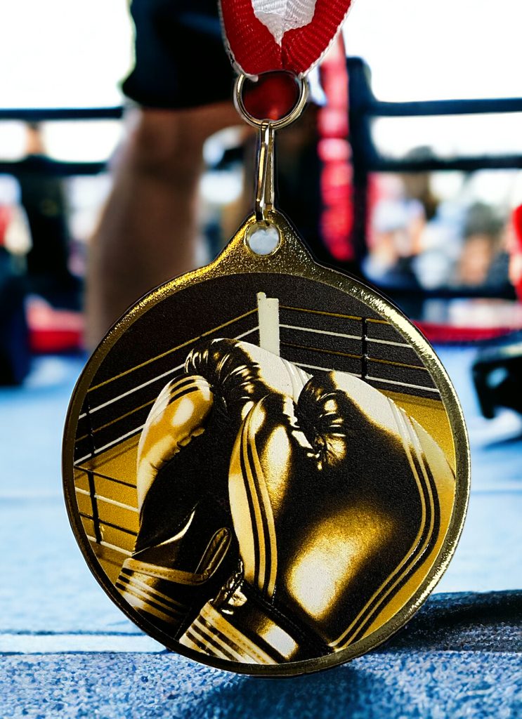 Medalla de Boxeo 3D Barnet - Impresión de Alta Calidad | Trophy Monster ...