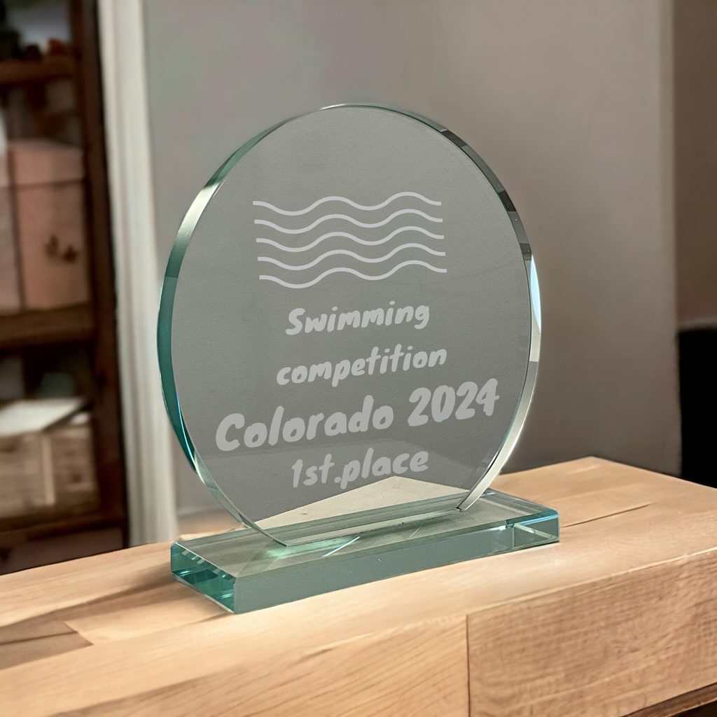 Premio Cristal Jade Bruni - Trofeo Elegante | Trophy Monster ⭐ Mexico