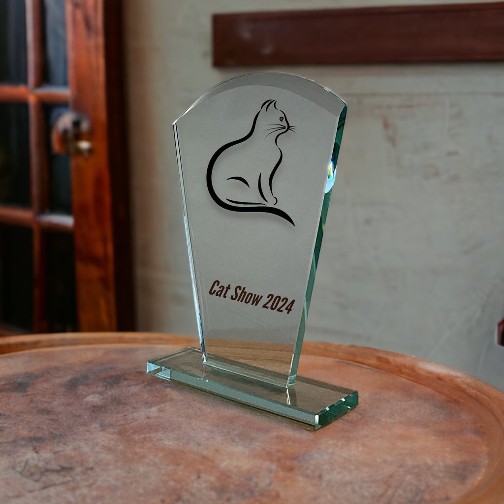 Premio Cristal Jade Pipe - Trofeo Elegante | Trophy Monster ⭐ Mexico