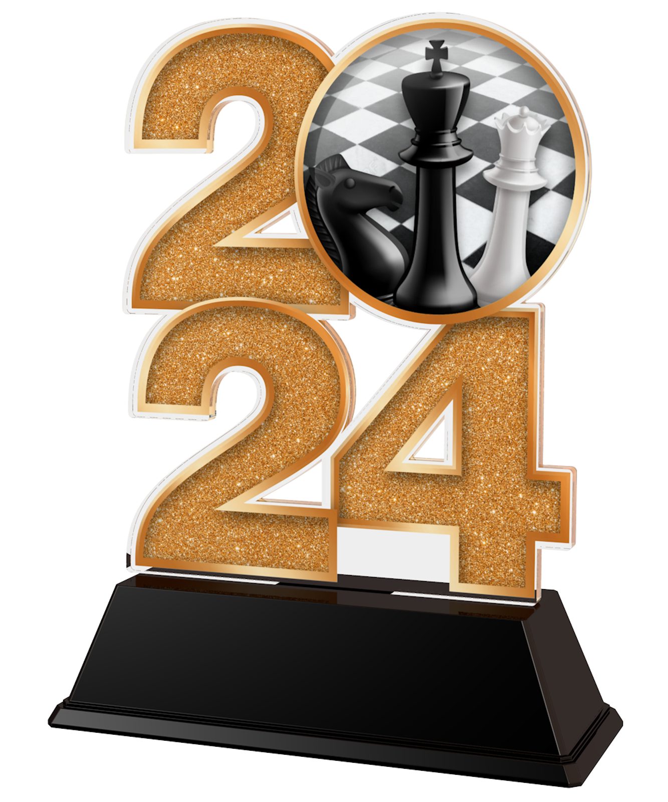 Trofeo de Ajedrez 2024 - Diseño Exclusivo | Trophy Monster ⭐ Mexico