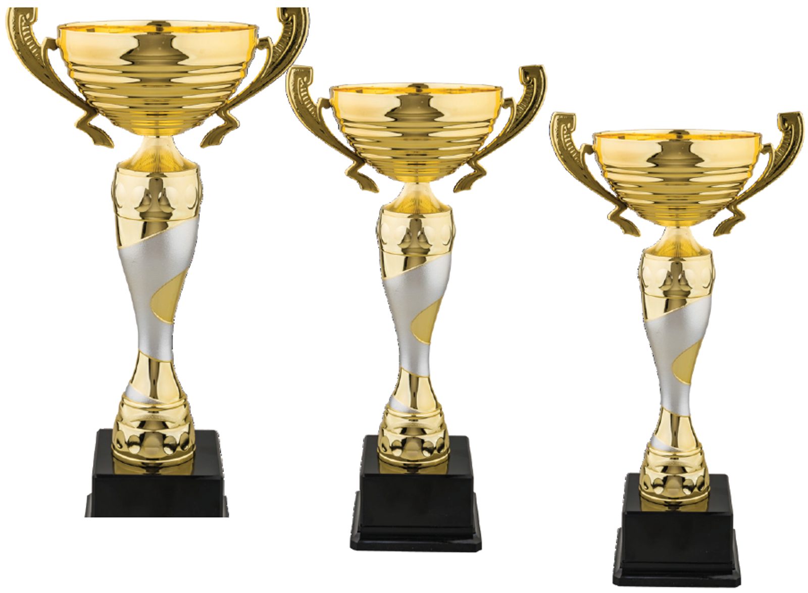 Copa de Lujo Dorada y Plateada | Trofeo Elegante | Trophy Monster ⭐ Mexico