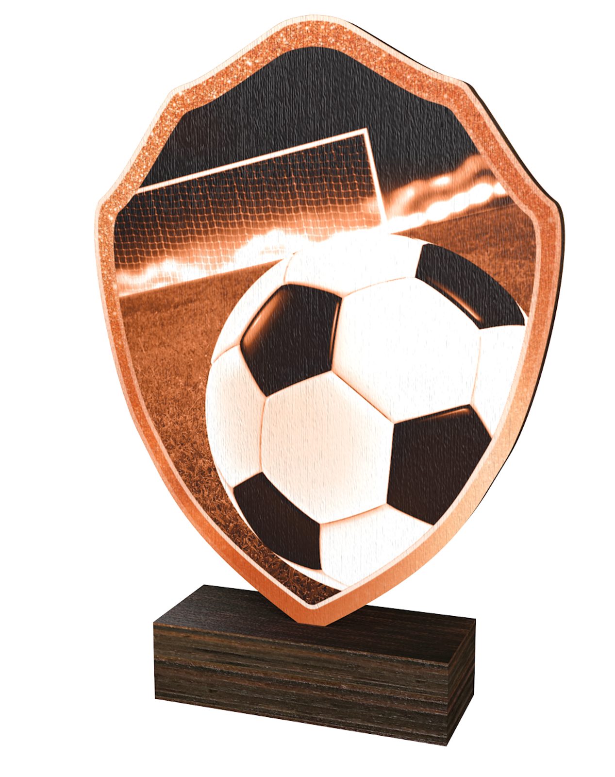 Trofeo de Fútbol de Madera Clásico Arden | Trophy Monster ⭐ Mexico